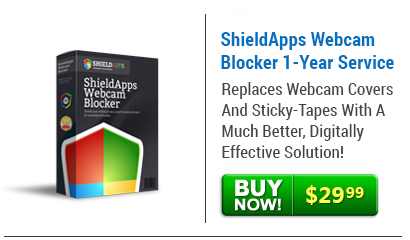 ShieldApps Webcam Blocker 1-Year Service